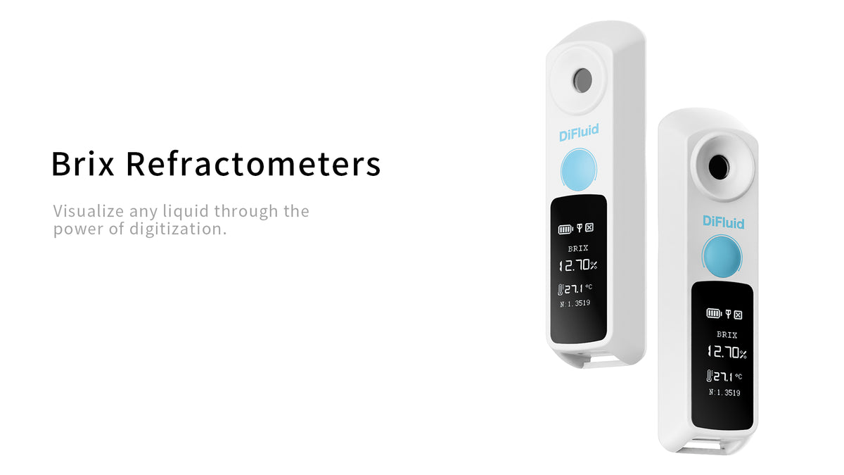 DriPrecise Brix refractometer – DiFLuid Tech