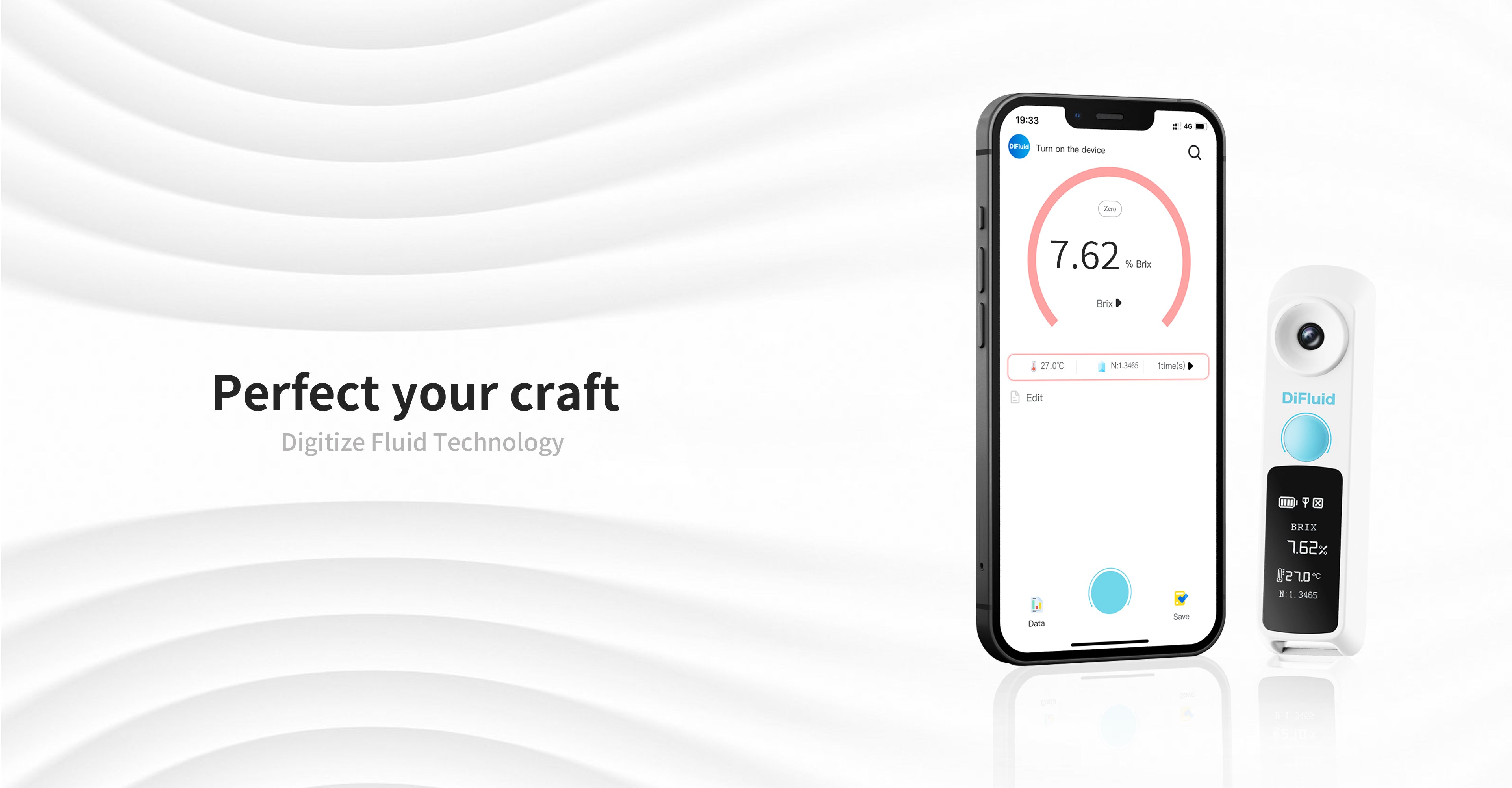 DriPrecise Brix refractometer – DiFLuid Tech